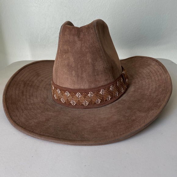 Georgia Boot | Accessories | Vintage Boot Hill By Stetson Brown Felt ...
